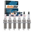 4 pc Autolite Iridium XP XP5703 Spark Plugs for Ignition Wire Secondary ...