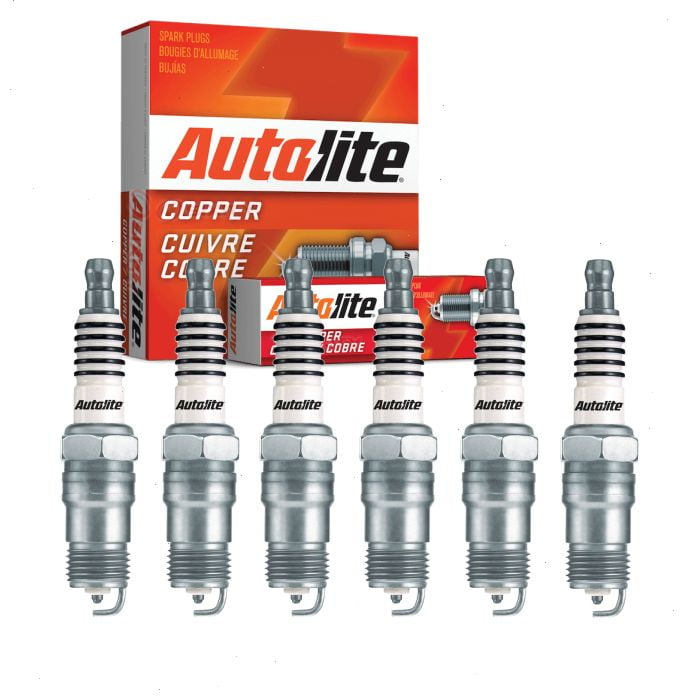 6 pc Autolite Copper Core Spark Plugs compatible with Ford Ranger 3.0L V6 1991-2003 - Walmart.com