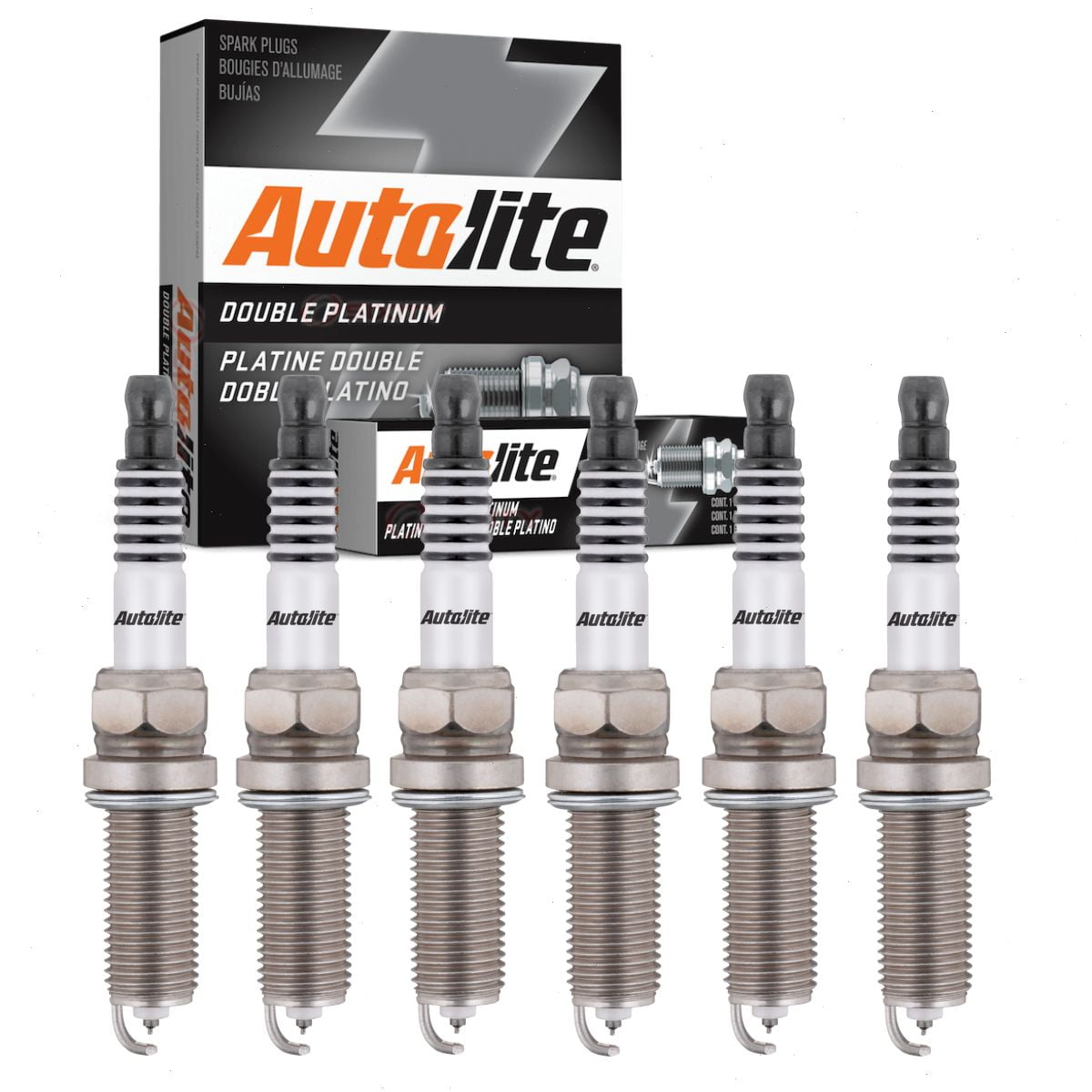 6 pc Autolite Double Platinum Spark Plugs compatible with Nissan Murano ...