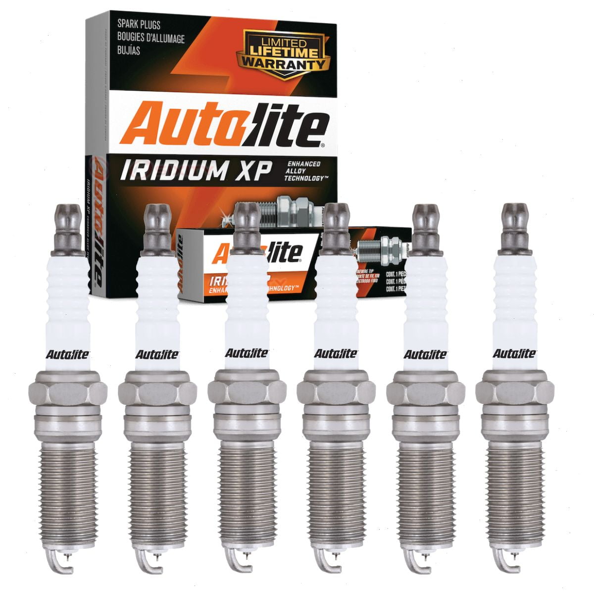 6 pc Autolite Iridium XP Spark Plugs compatible with Ford Taurus 3.5L V6 2010-2019 - Walmart.com
