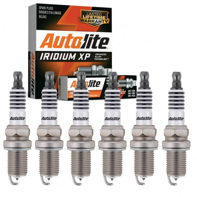 6 pc Autolite Iridium XP Spark Plugs compatible with Honda Odyssey 3.5L V6 1999-2010 - Walmart.com