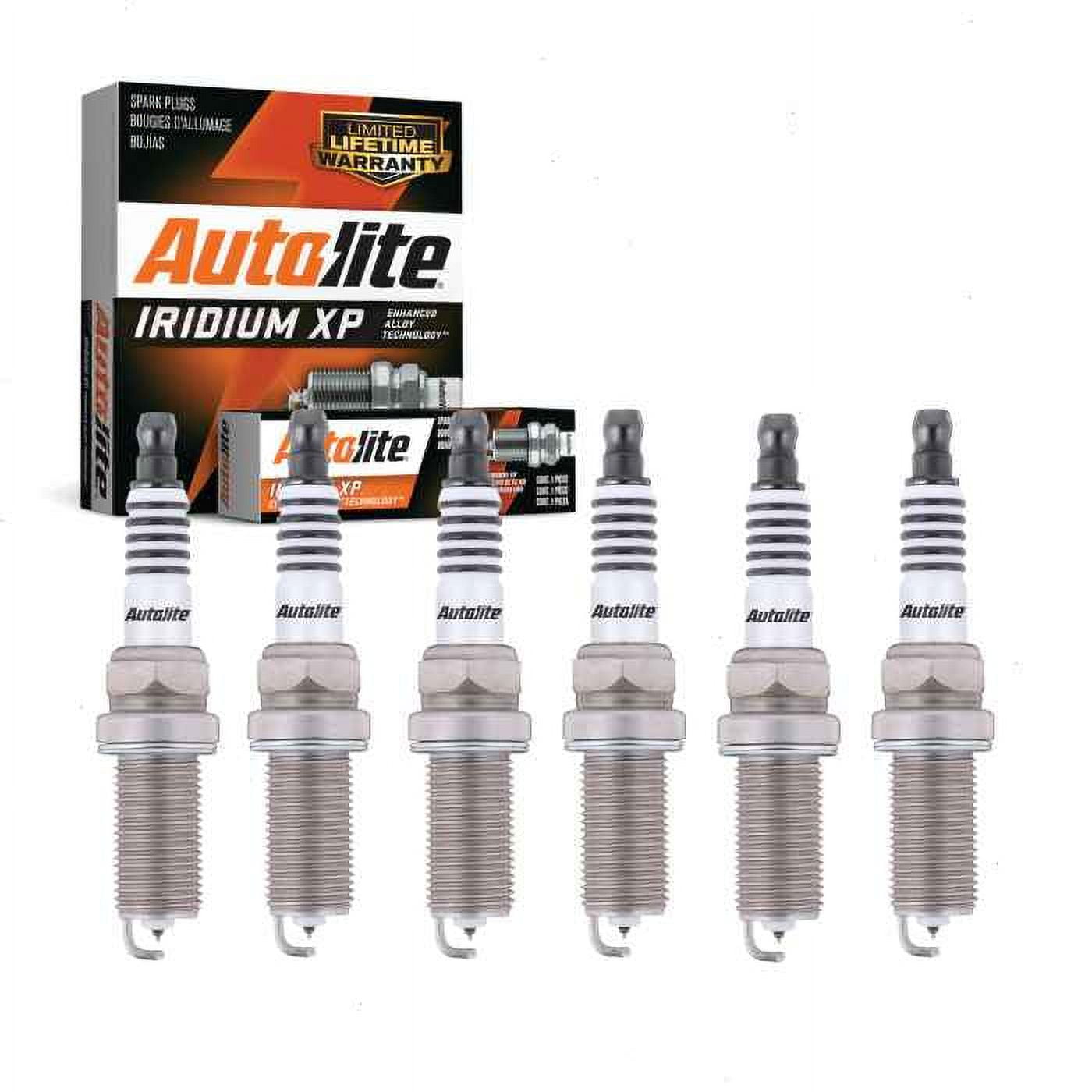 Autolite Iridium Xp Spark Plugs 6pc Compatible With 2005 2019 Toyota