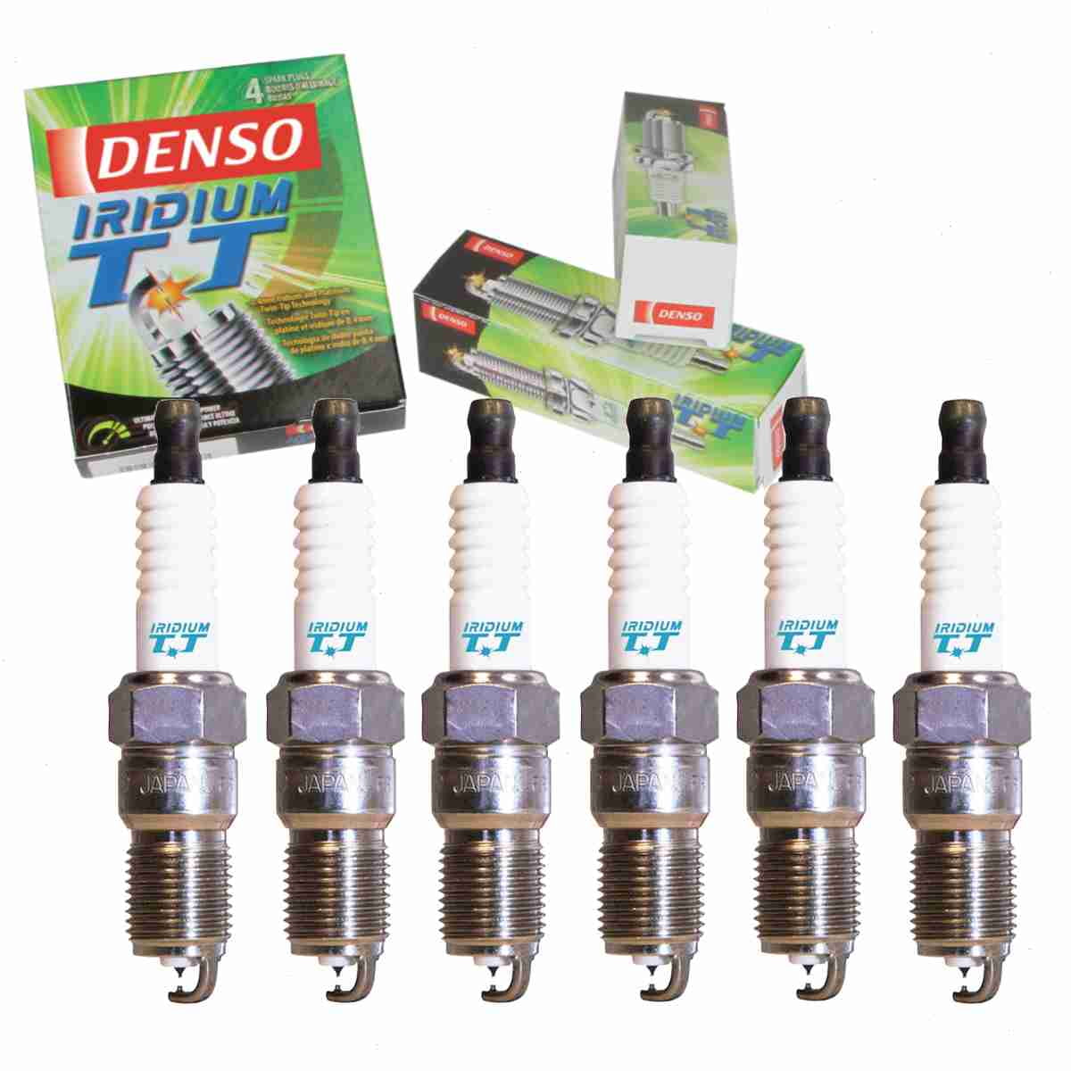 6 pc DENSO 4714 Iridium TT Spark Plugs for 003 159 24 03 101 000 010 AB ...
