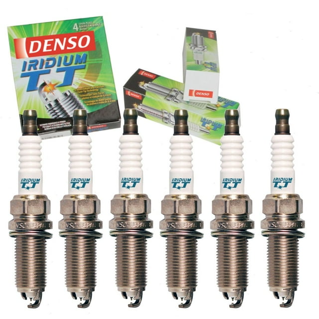 6 pc DENSO Iridium TT Spark Plugs compatible with Toyota Tacoma 3.5L V6 2016-2017 - Walmart.com