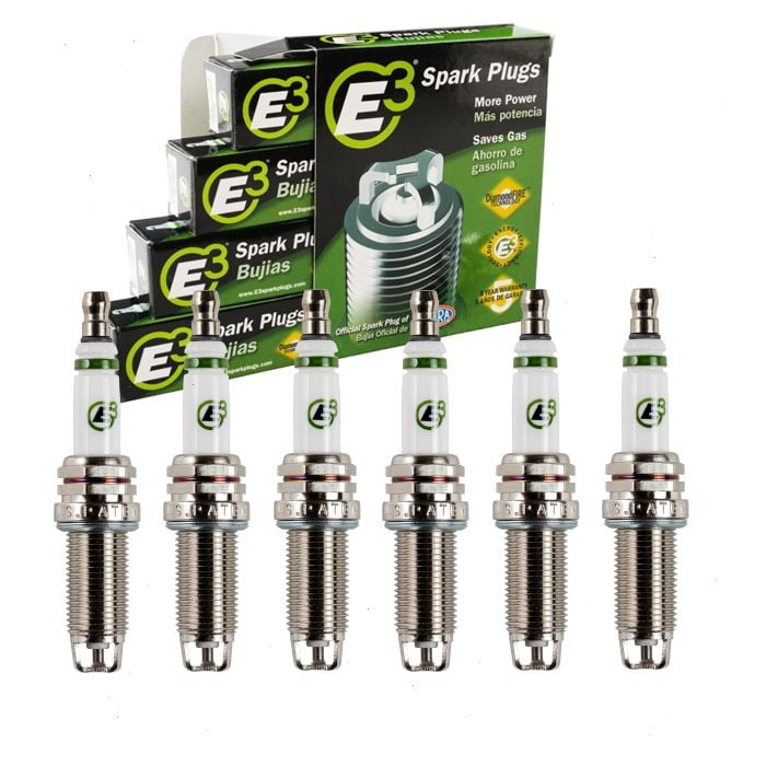 6 pc E3 Spark Plugs compatible with Nissan Frontier 4.0L V6 2005-2019 ...
