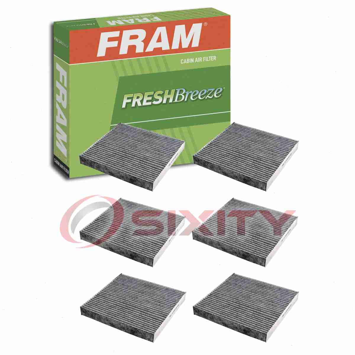 Fram CF10134 Cabin Air Filters in FRAM Cabin Air Filters - Walmart.com