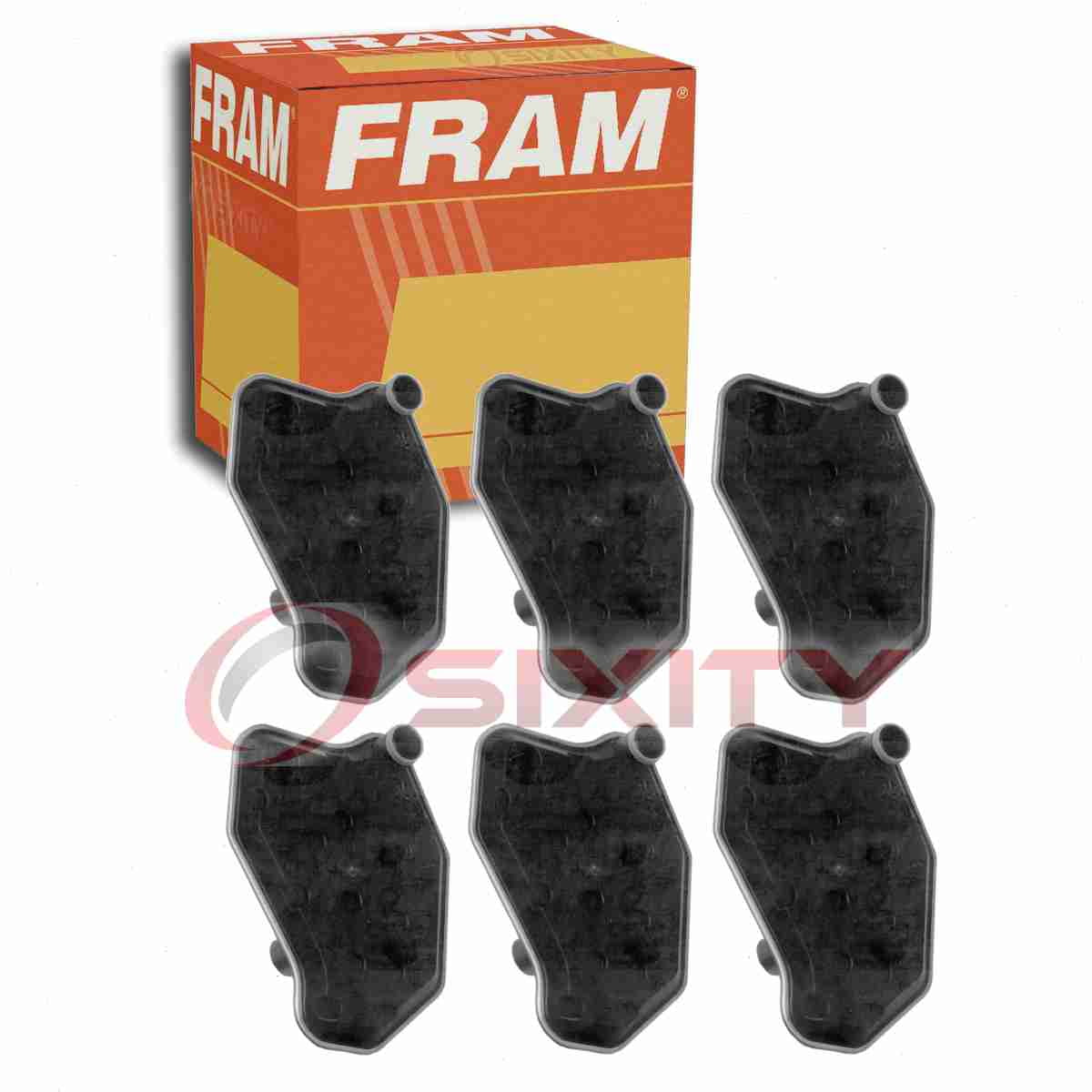 6 pc FRAM FT1167A Automatic Transmission Filter Kits for 2243 AT84 F6DZ ...