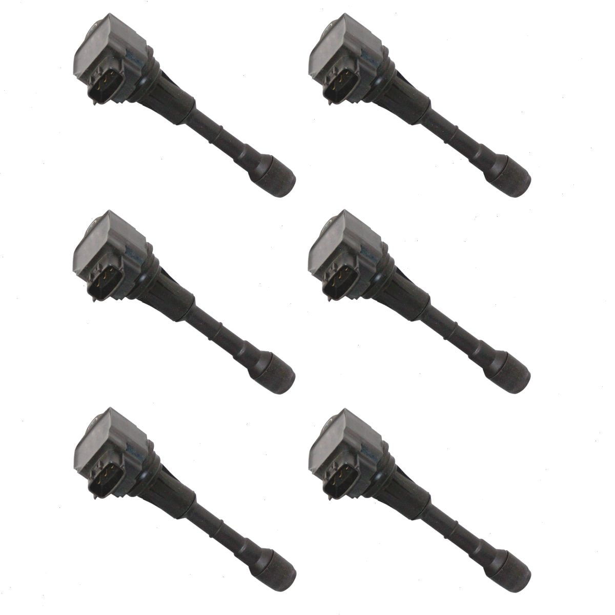 6 pc Hitachi IGC0078 Ignition Coils for 22448-EY00A Spark Plug Wire ...