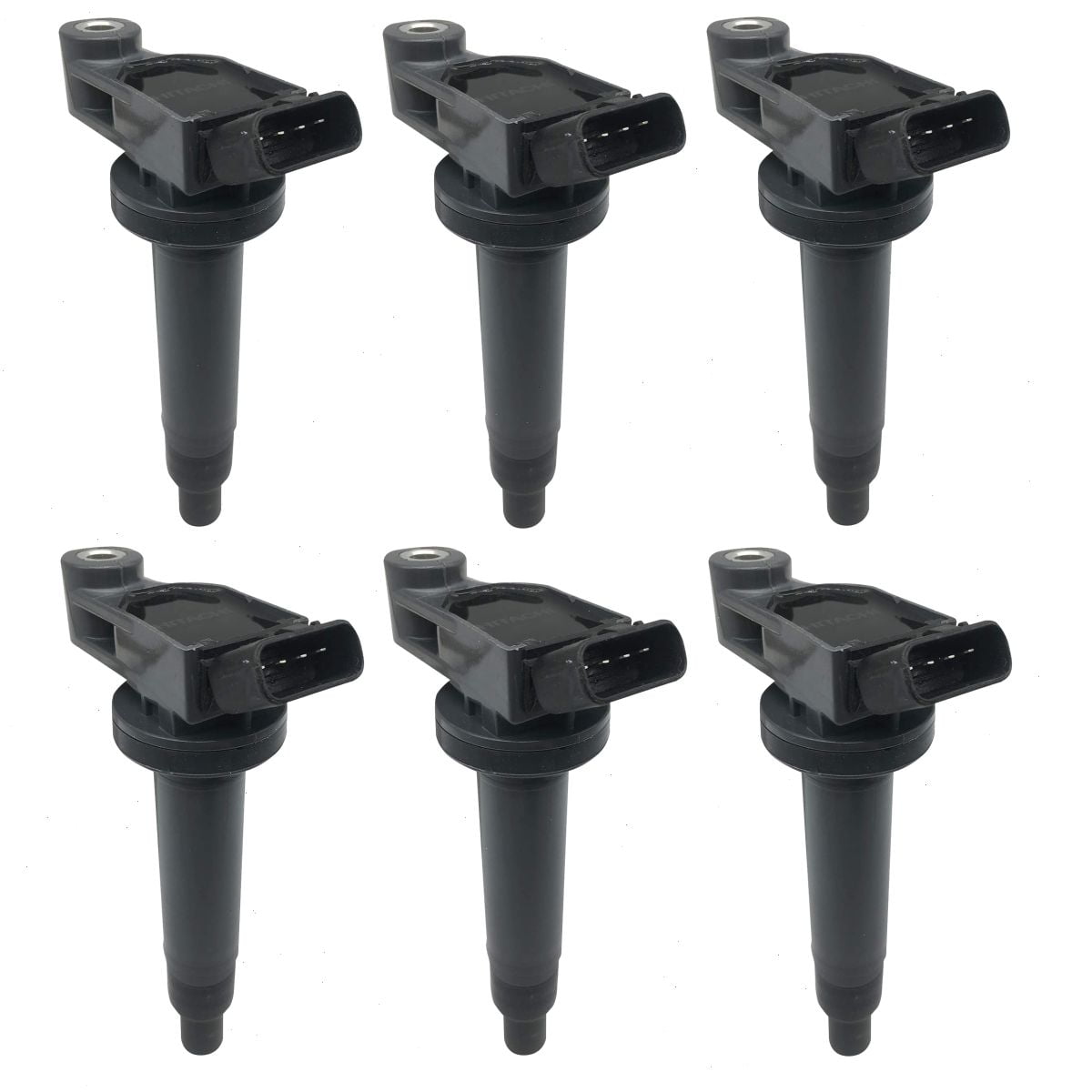 Hitachi 6 Pc IGC0128 Ignition Coils for 90080-19016, 9091902234, Fits ...