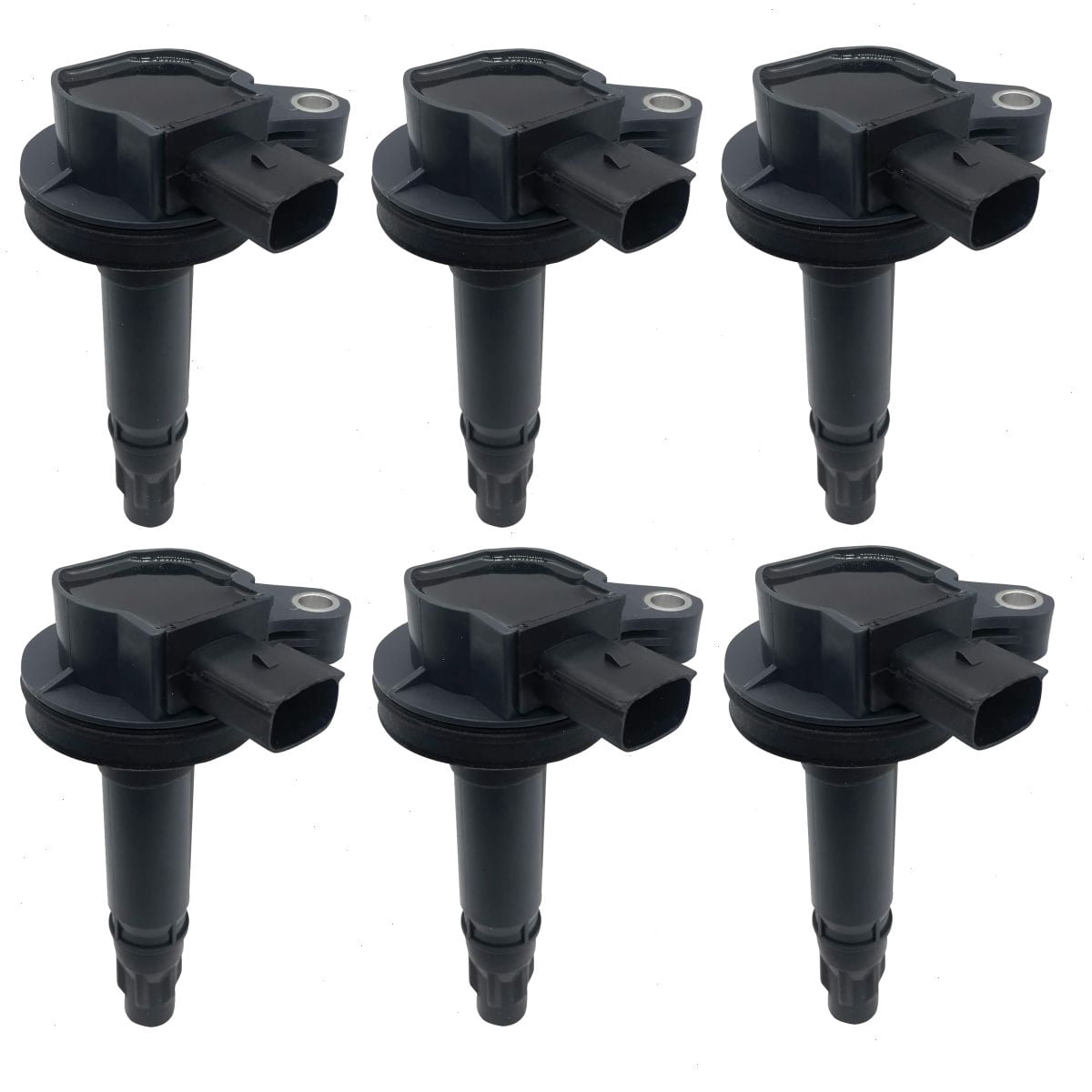 6 pc Hitachi IGC0169 Ignition Coils for 7T4Z12029DA 7T4Z12029E Spark ...