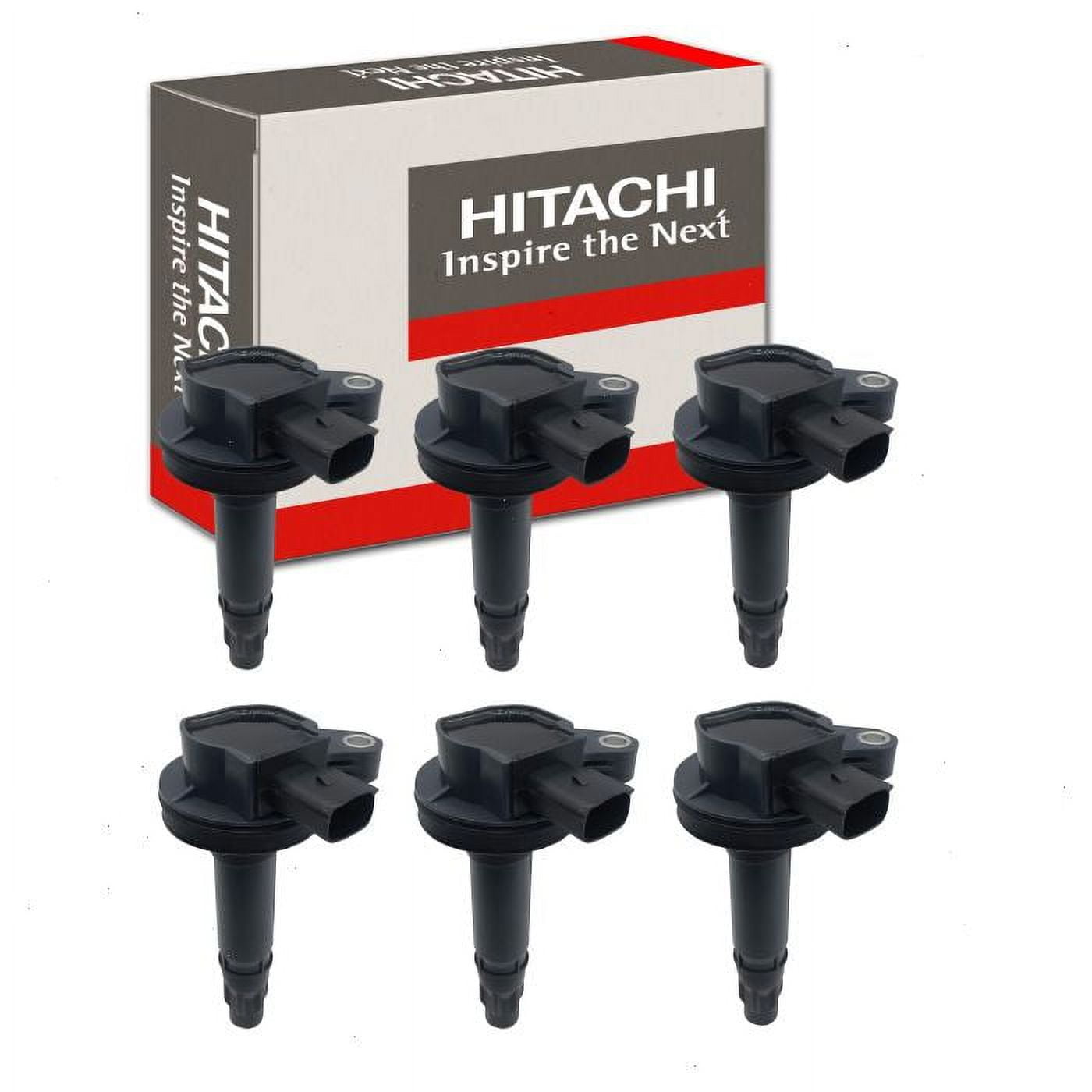 6 pc Hitachi IGC0169 Ignition Coils for 7T4Z12029DA 7T4Z12029E Spark ...