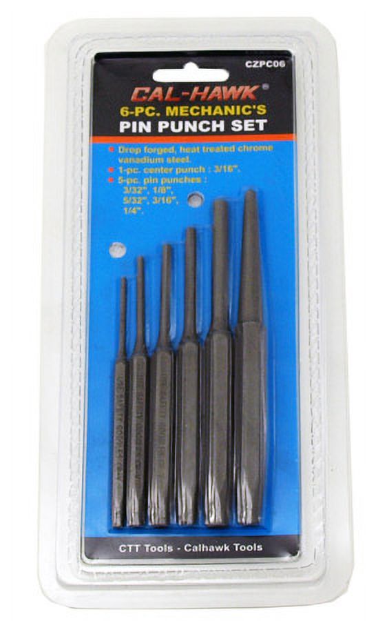 6-pc. Mechanic's Pin Punch Set - Walmart.com