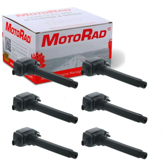 6 pc MotoRad Ignition Coils compatible with Jeep Grand Cherokee 2011 ...