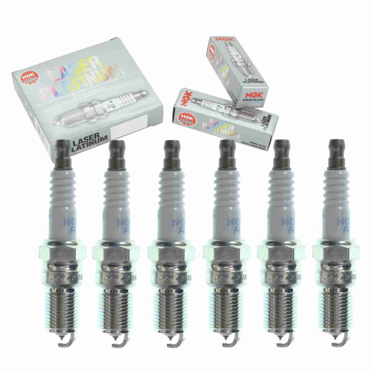 6 pc NGK 3784 Laser Platinum Spark Plugs for 41-805 41-962 4304 4305 ...