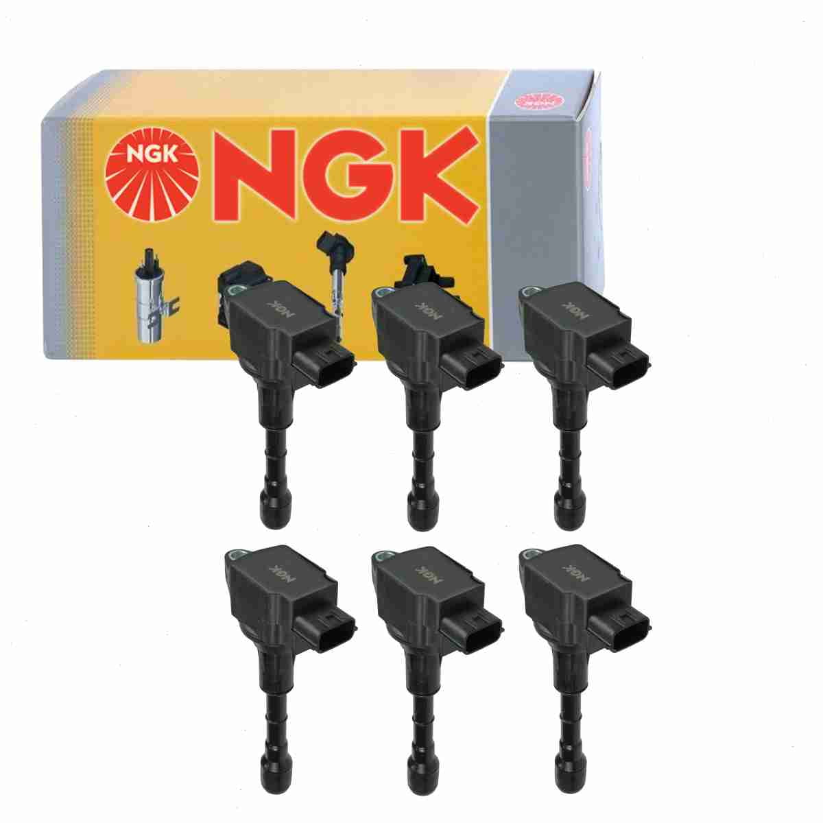 NGK 49023 Ignition Coils 6 pc Replace Kit for Hitachi Cars - Walmart.com