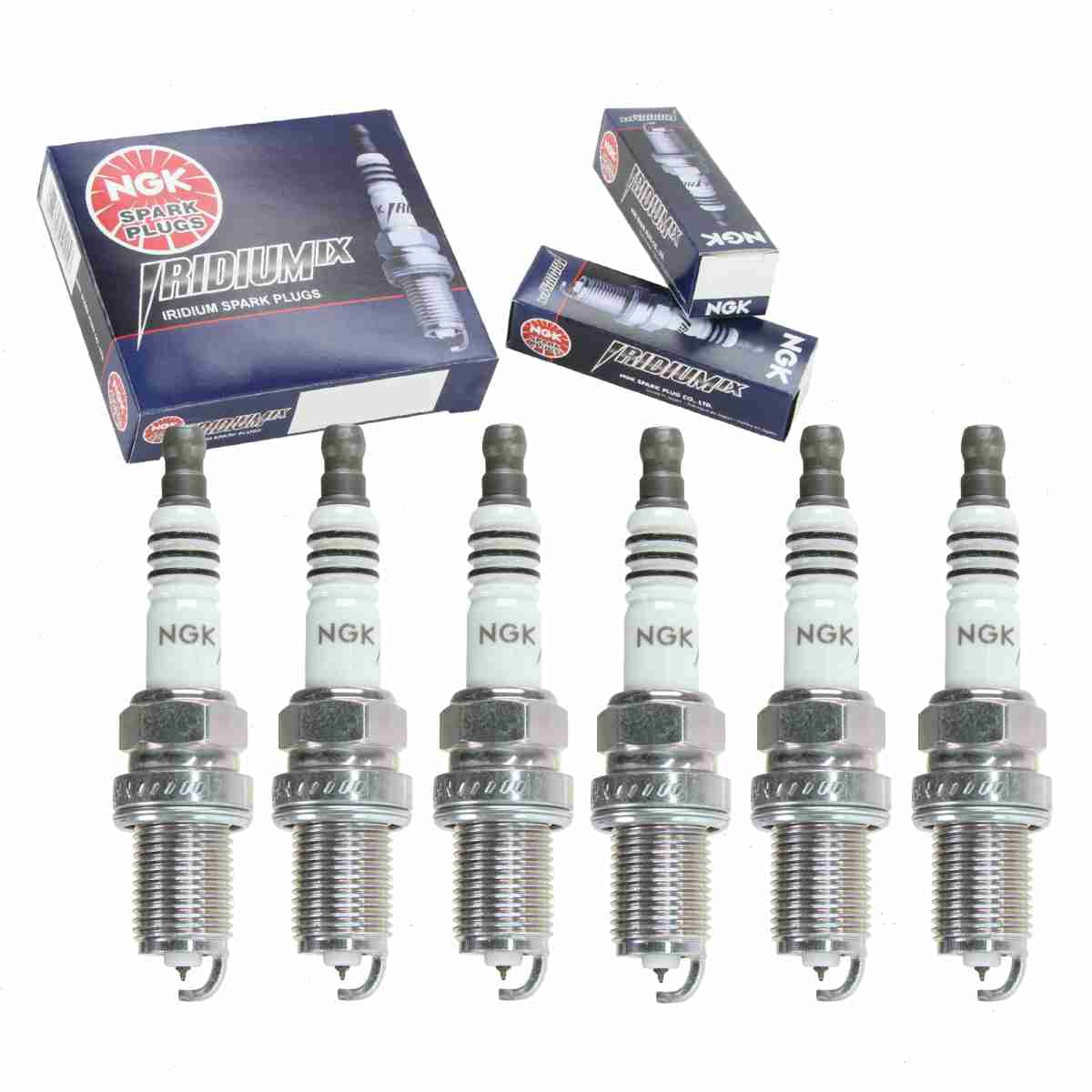 6 pc NGK 4919 Iridium IX Spark Plugs for 1UND-18-110 3153 3155 3157 ...