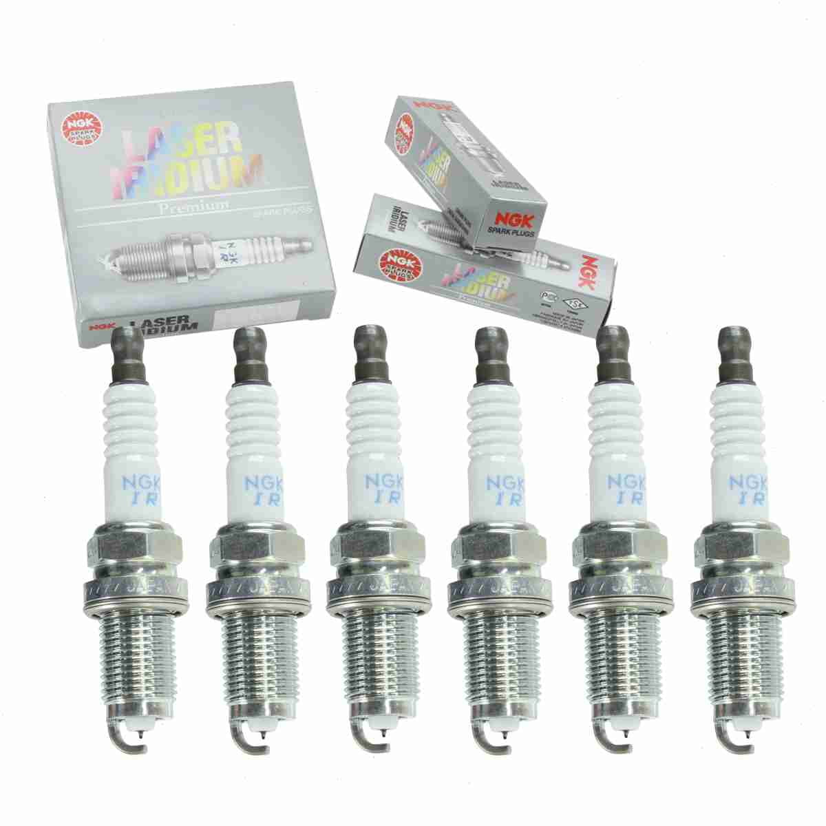 6 pc NGK 5266 Laser Iridium Spark Plugs for 3432 4504 4702 5352 9770 ...