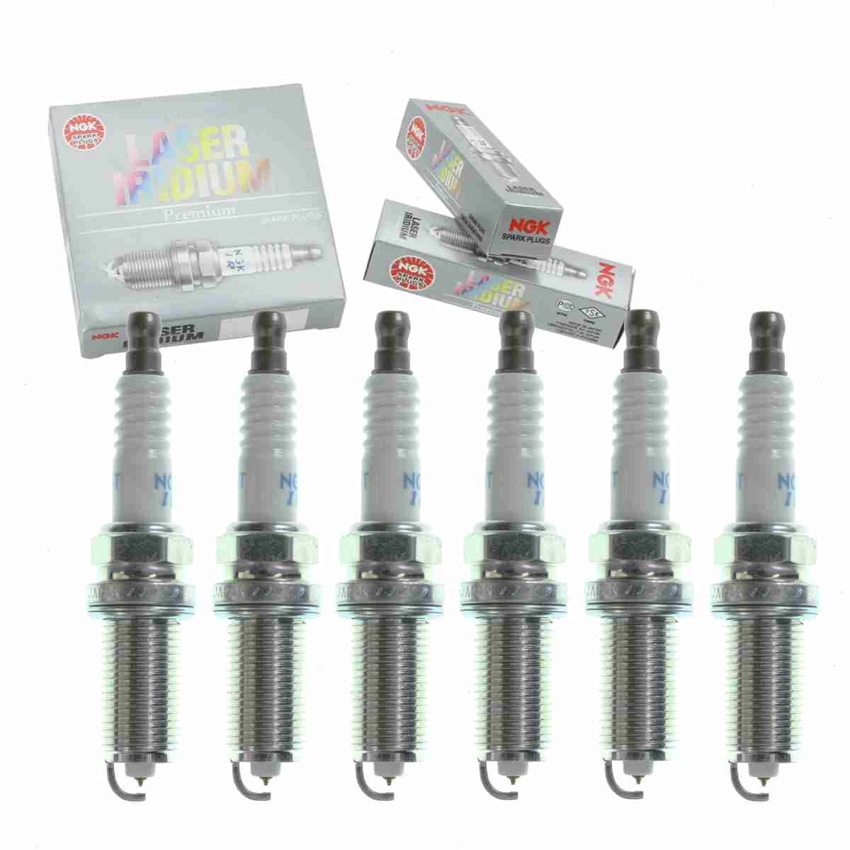 6 pc NGK 96779 Laser Iridium Spark Plugs for 3417 4505 4703 96300 9746 ...