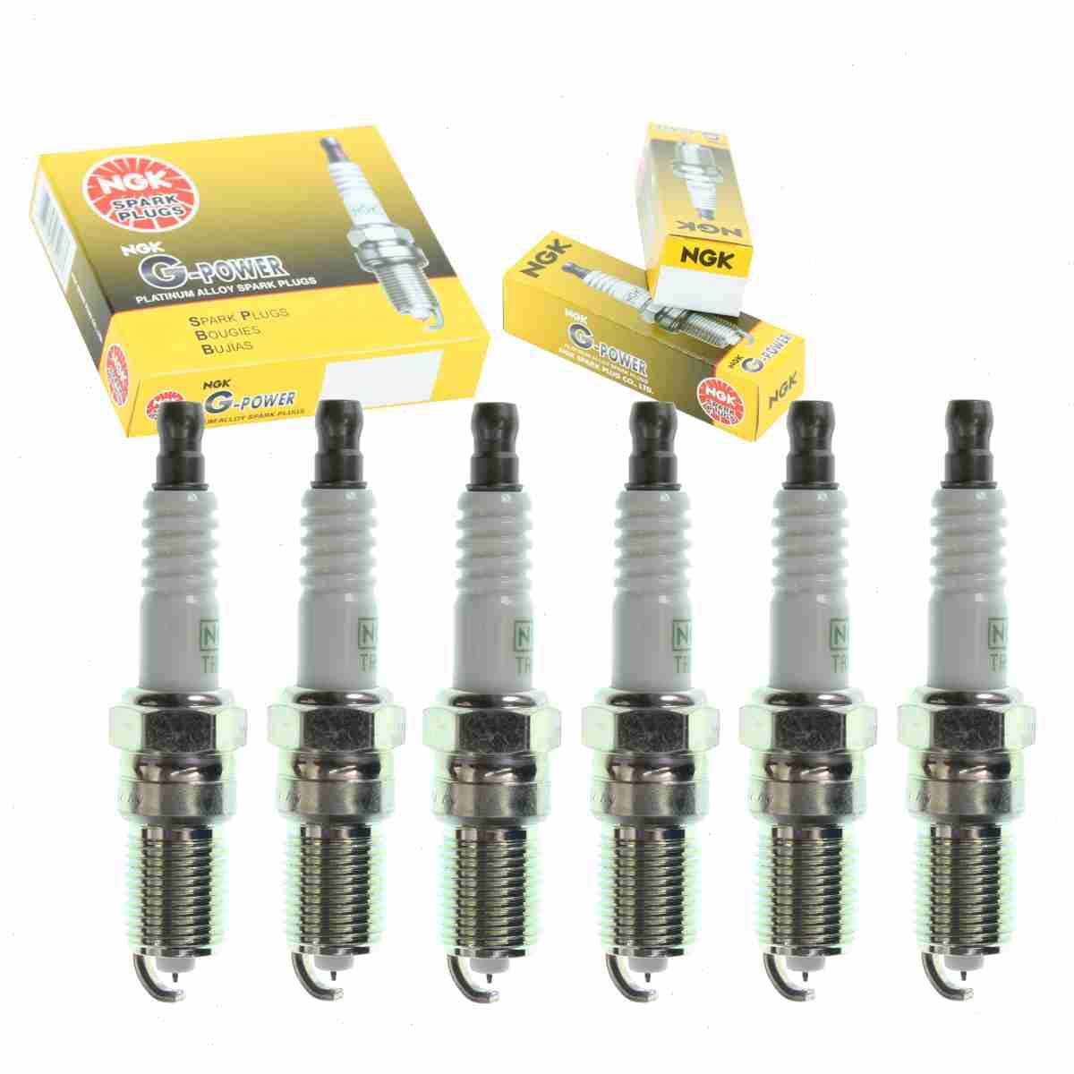 6 pc NGK G-Power Spark Plugs compatible with Ford Ranger 2.8L 2.9L 3.0L ...