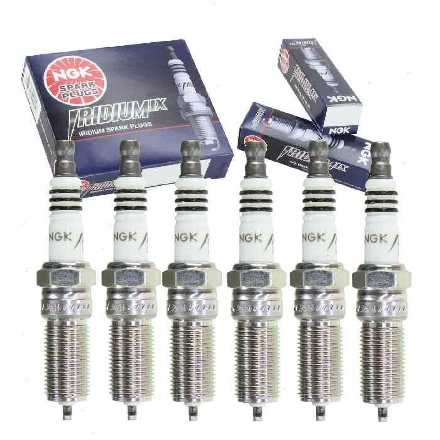 6 pc NGK Iridium IX Spark Plugs compatible with Ford Fusion 3.5L V6 2010-2012 - Walmart.com