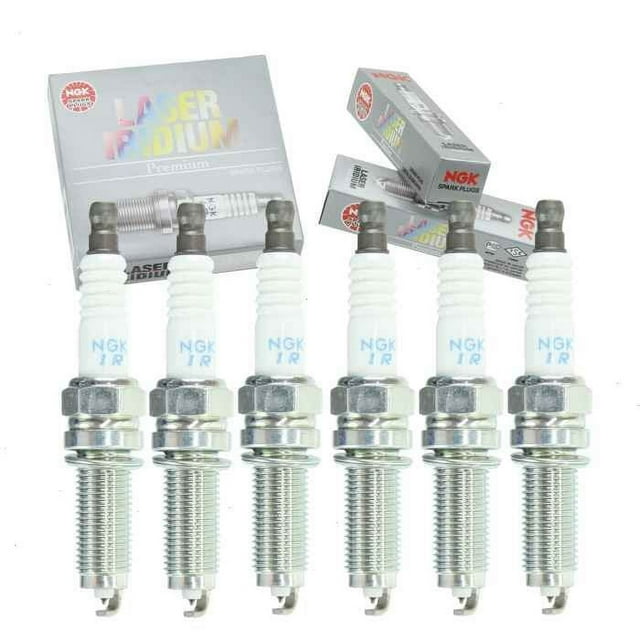 6pc NGK Laser Iridium Spark Plugs for Honda Accord 3.5L V6 2008-2017 ...