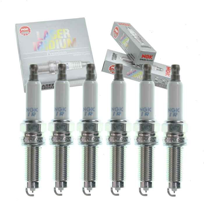 6 pc NGK Laser Iridium Spark Plugs compatible with Volkswagen CC 3.6L ...