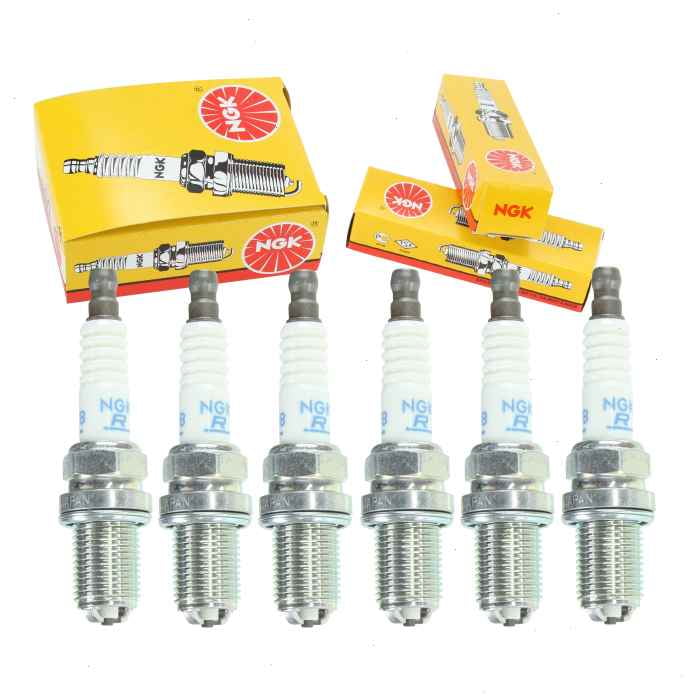 6 pc NGK Standard Spark Plugs compatible with BMW 328Ci 2.8L L6 2000 ...