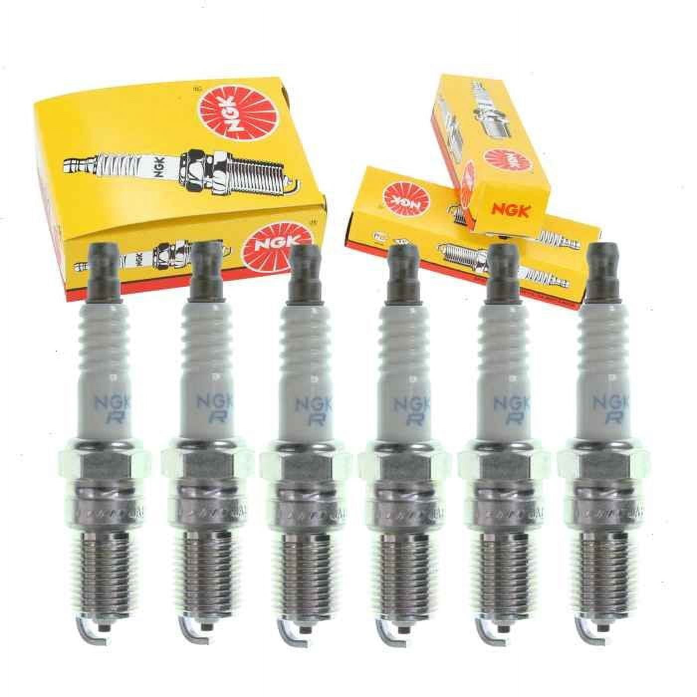 6 pc NGK Standard Spark Plugs compatible with Ford Fusion 3.0L V6 2010 ...