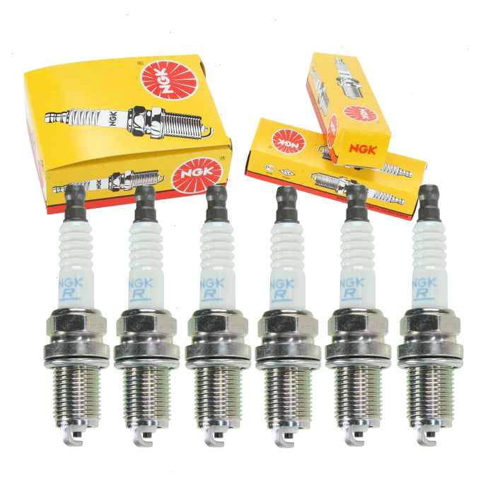 6 pc NGK Standard Spark Plugs compatible with Lexus RX400h 3.3L V6 2006 ...
