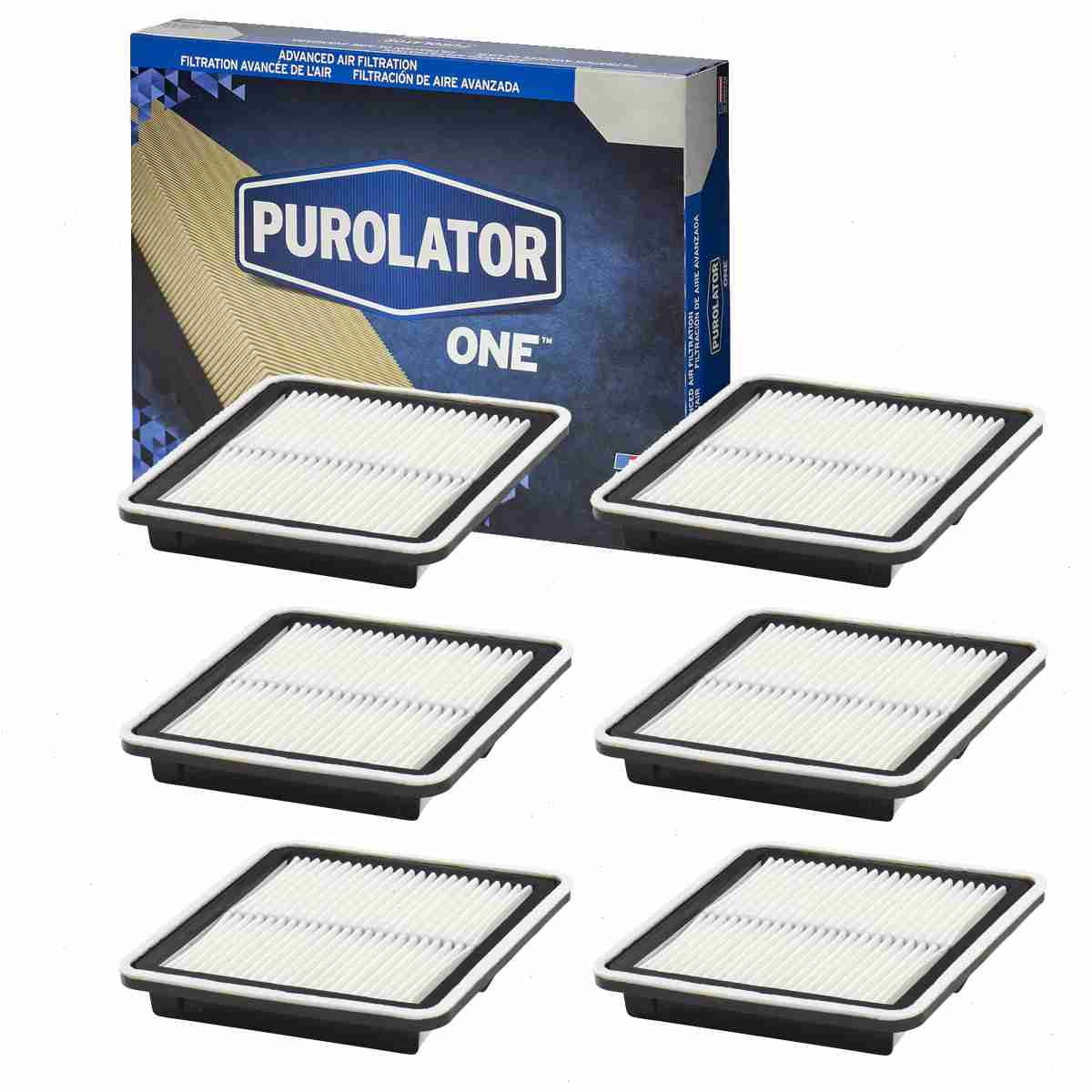 Purolator ONE 6 pc A35592 Air Filters, Fits Subaru Forester, Outback ...