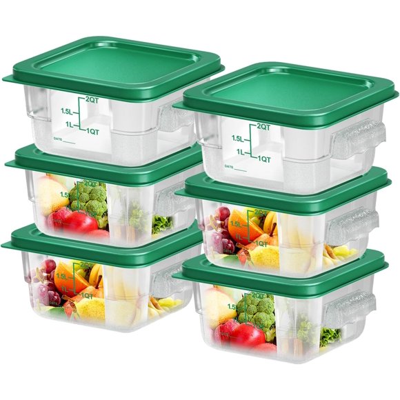 2 Quart Plastic Container