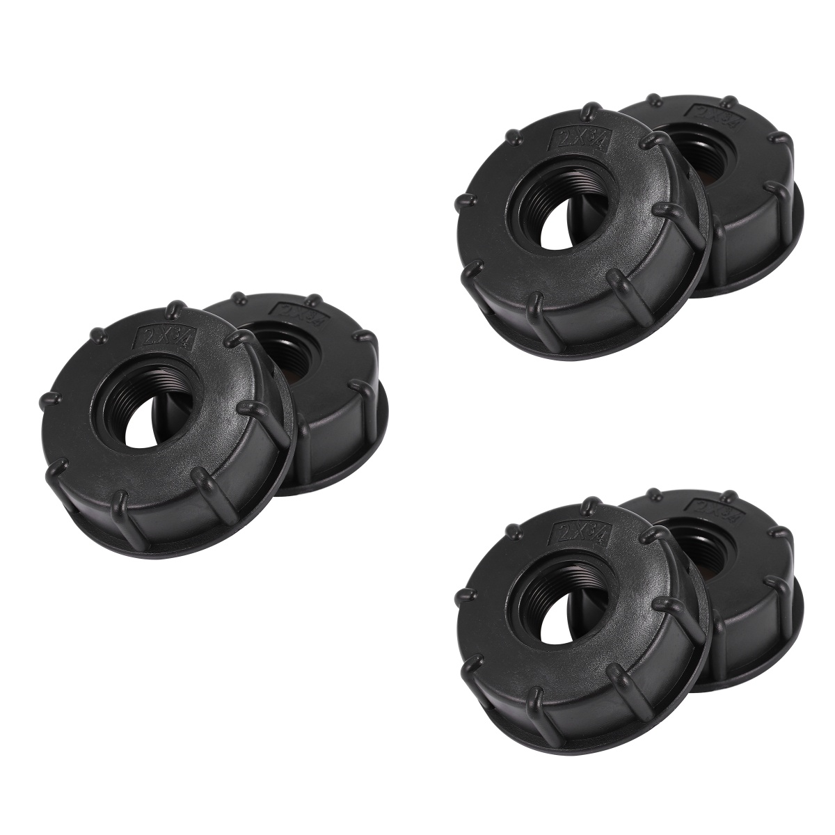 6 pcs 3/4 Inch IBC Tank Adapter Joint Chemical Barrel Urea Barrel Ton ...