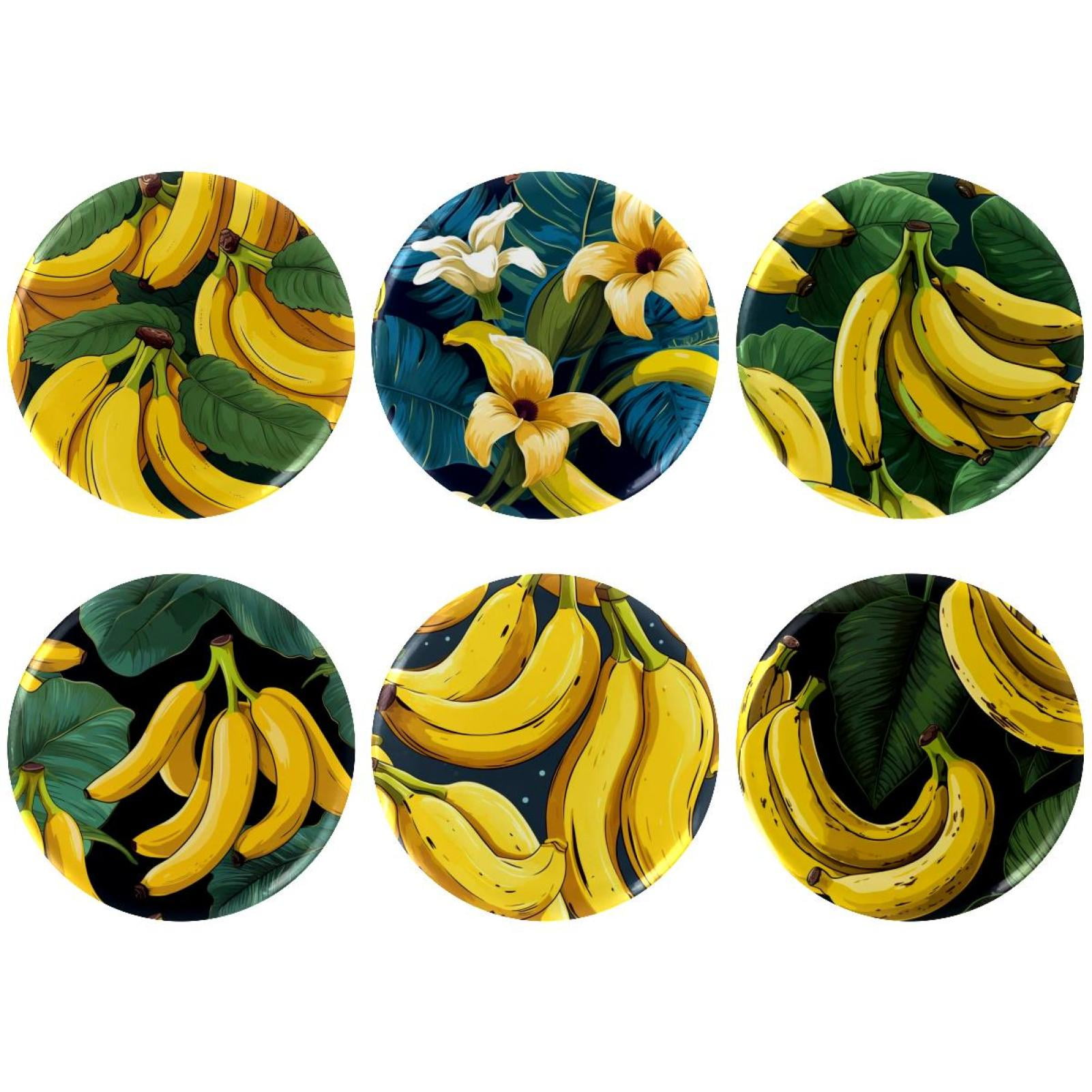 6 pcs Banana Buttons Pins Retro Punk Button Pin Slogans Sayings Pinback ...