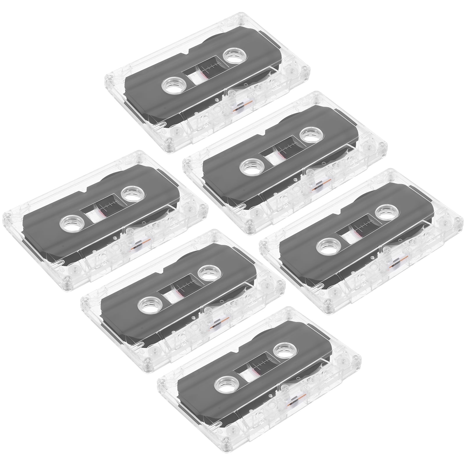 6 pcs Blank Audio Cassette Tapes 60-minute Blank Cassette Tapes ...