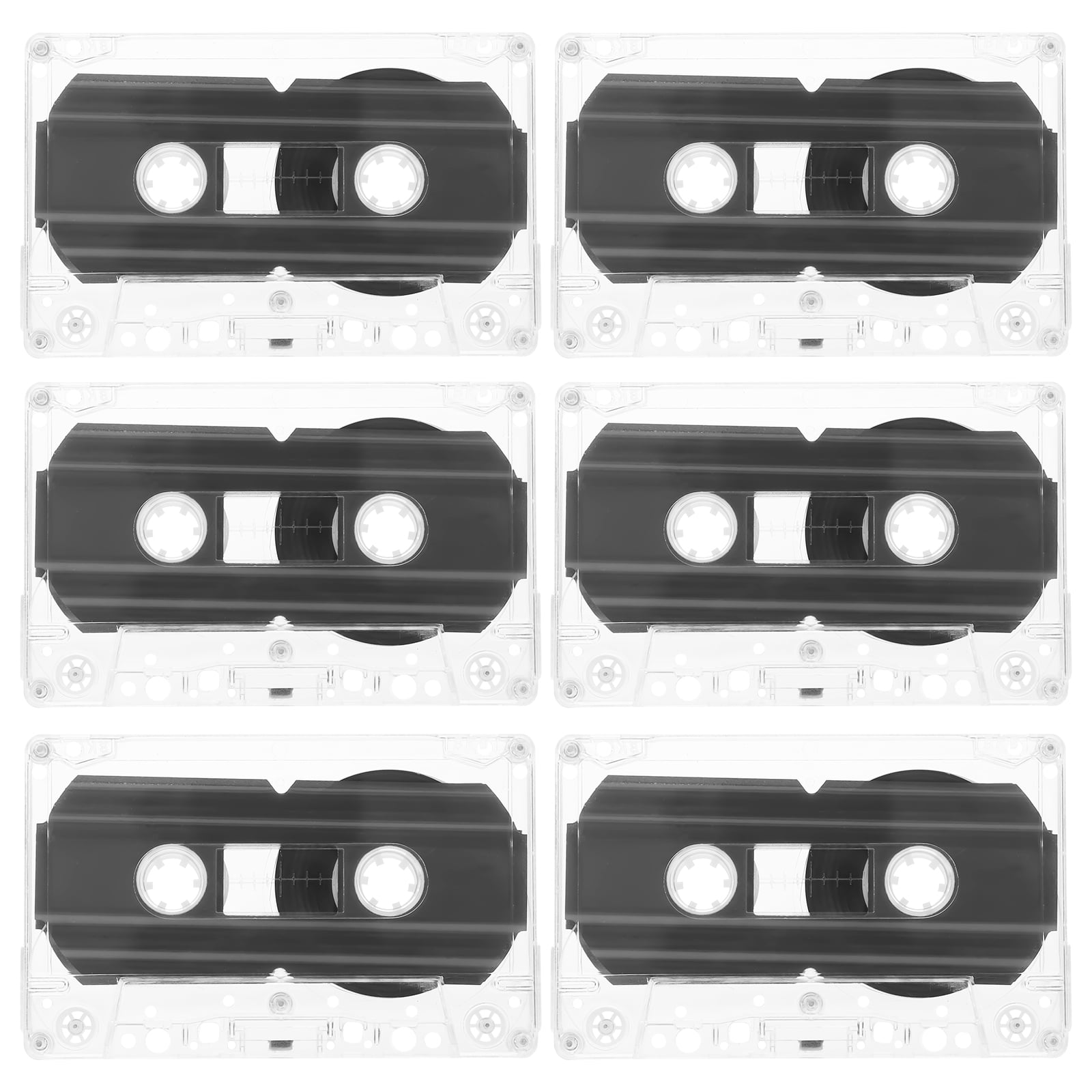 6 pcs Blank Audio Cassette Tapes 60-minute Blank Cassette Tapes ...