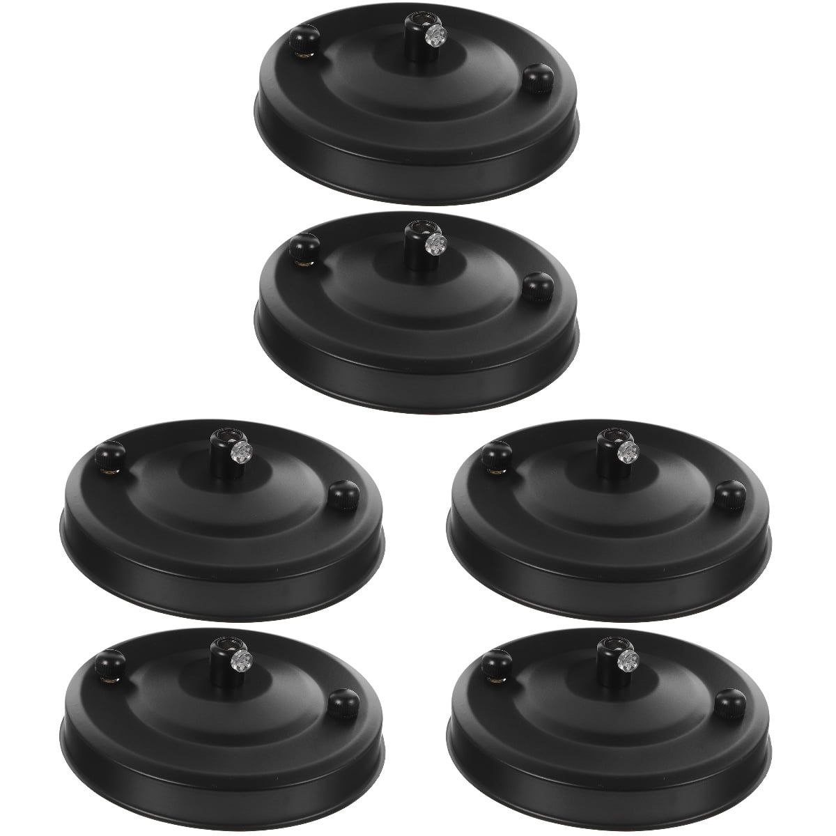 6 pcs Ceiling Cover Plate Light Fixture Mounting Bracket Pendant Light ...