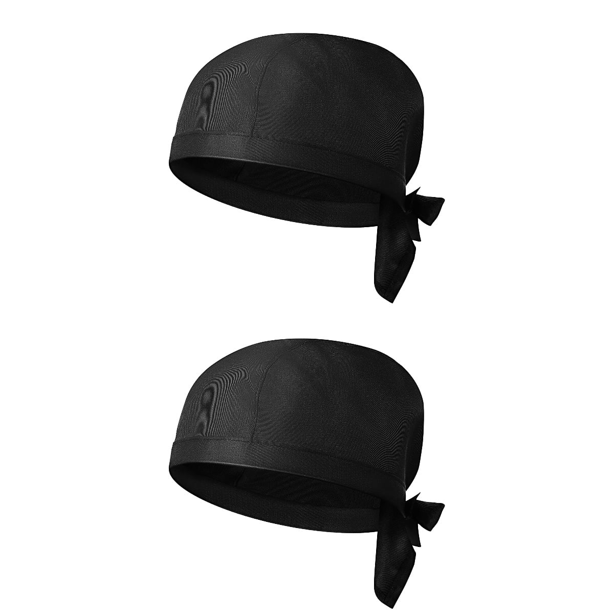 6 pcs Chef Hats Black Chef Turban Hat Kitchen Restaurant Catering ...