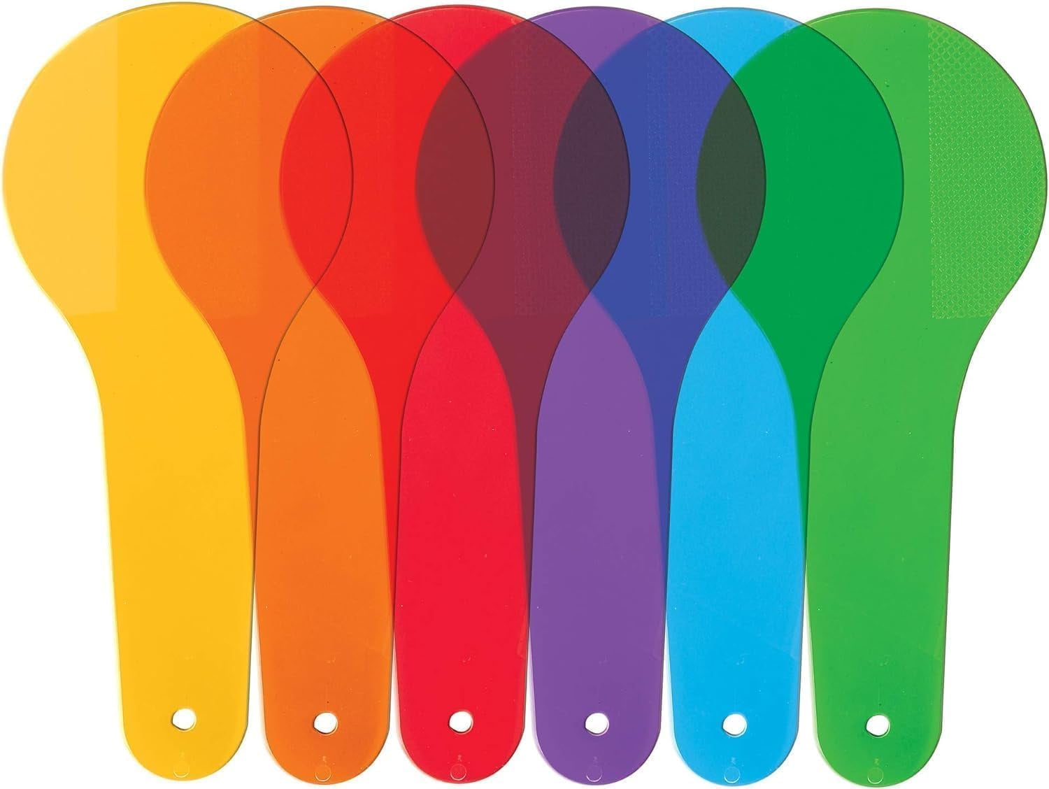 6 pcs Color Paddles,for Plate Montessori Educational Science ...