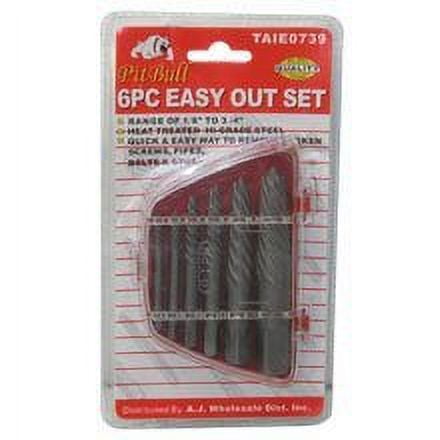 6 pcs. Easy Out Set TAIE0739 - Walmart.com