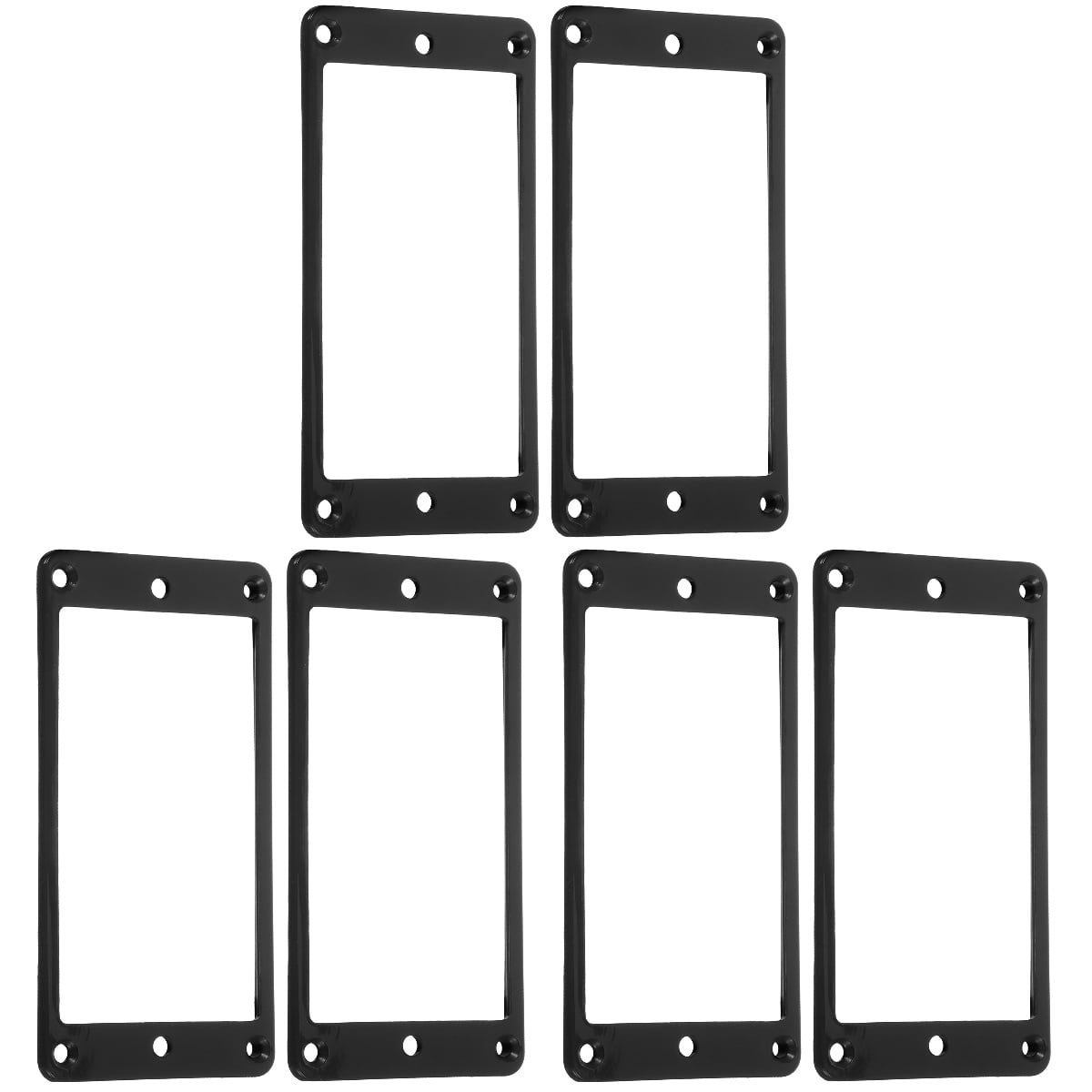 6 pcs Electric Guitar Pickup Frames Guitar Frame Replacements Pickup ...