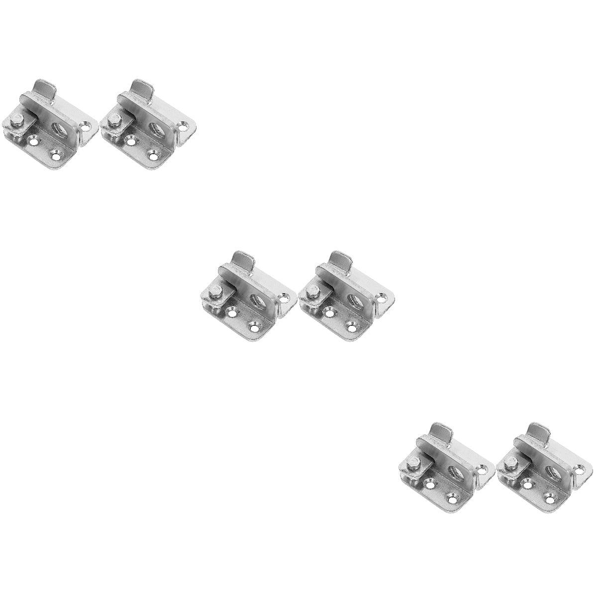 6 pcs Flipping Latch Gate Bolt Latch Safety Door Lock Catch Stainless ...