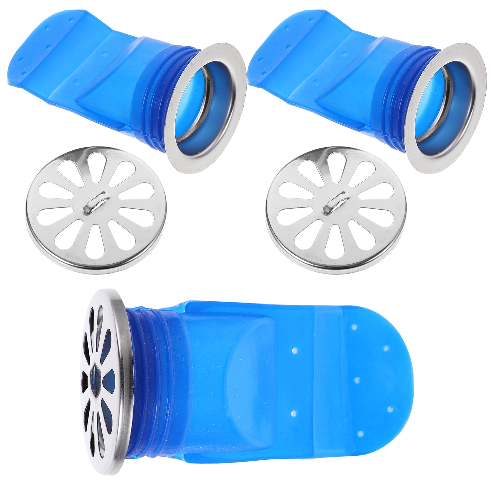 6 pcs Floor Drain Core Kitchen Sewer Drainer Core Pest Repellent Inner ...