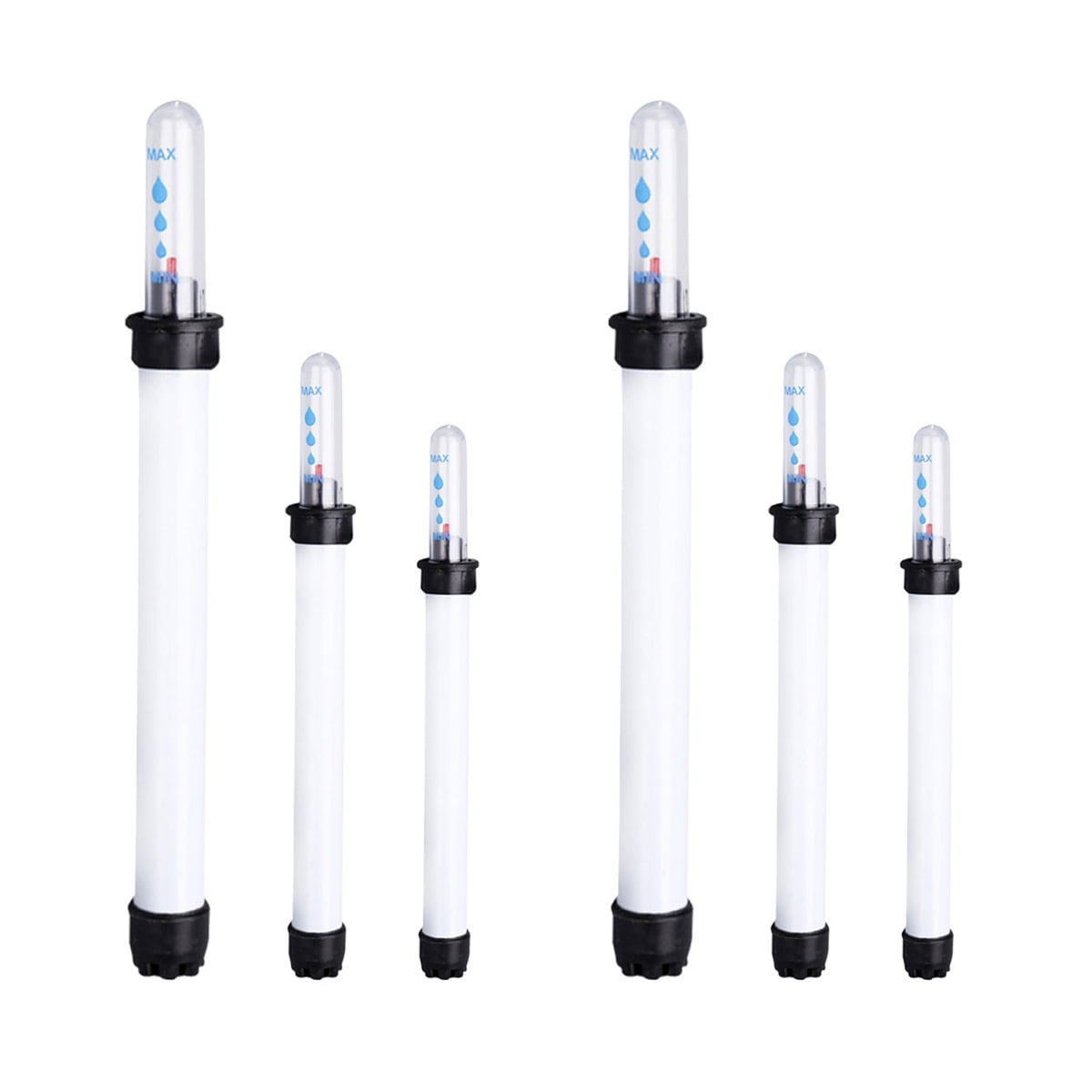 6 pcs Gardening Water Level Meter Display Water Shortage Meter for ...