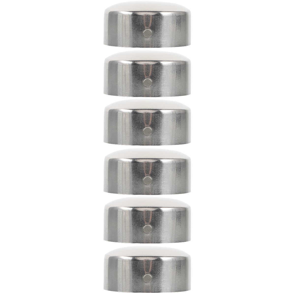 6 pcs Handrail Fitting Grab Bar End Cap End Cap Extension Connector ...