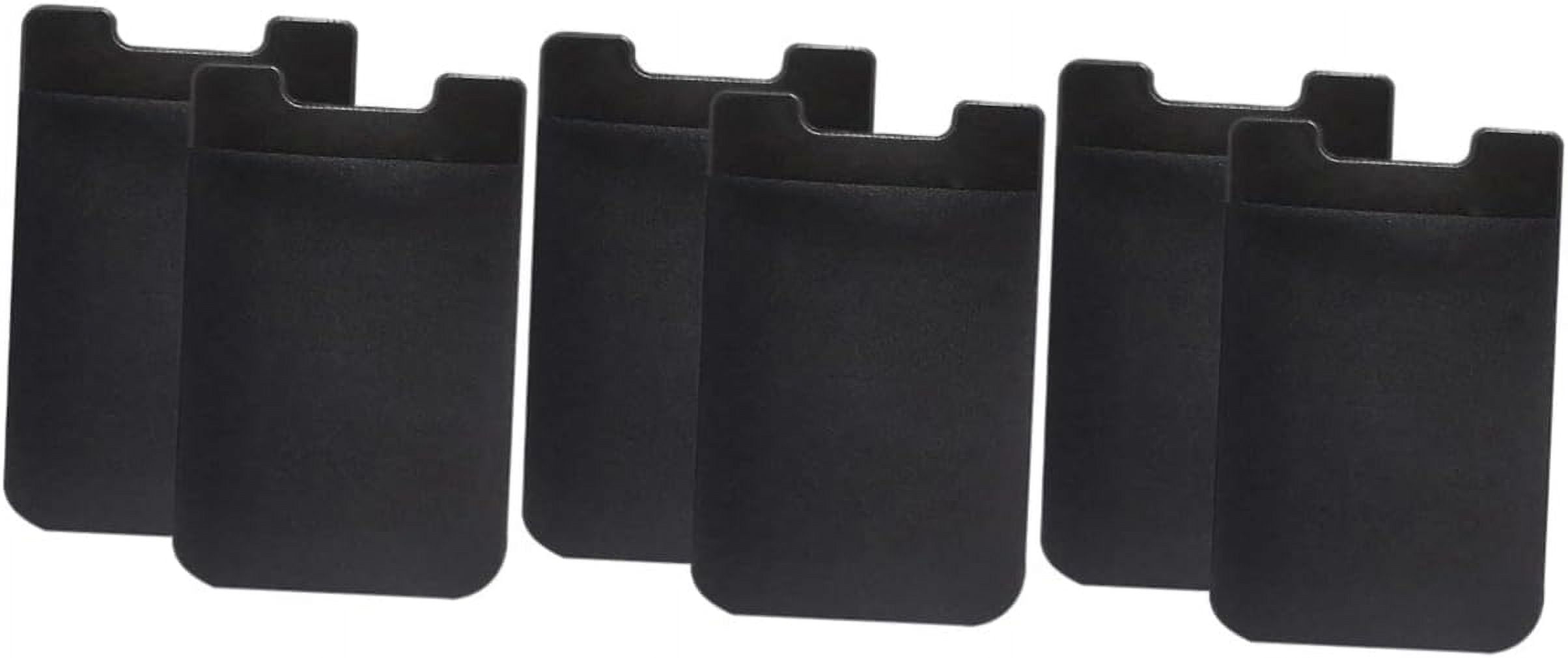 6 pcs Id All Cell Self Phone Adhesive Thin Sleeve Phones Cards Silicone ...