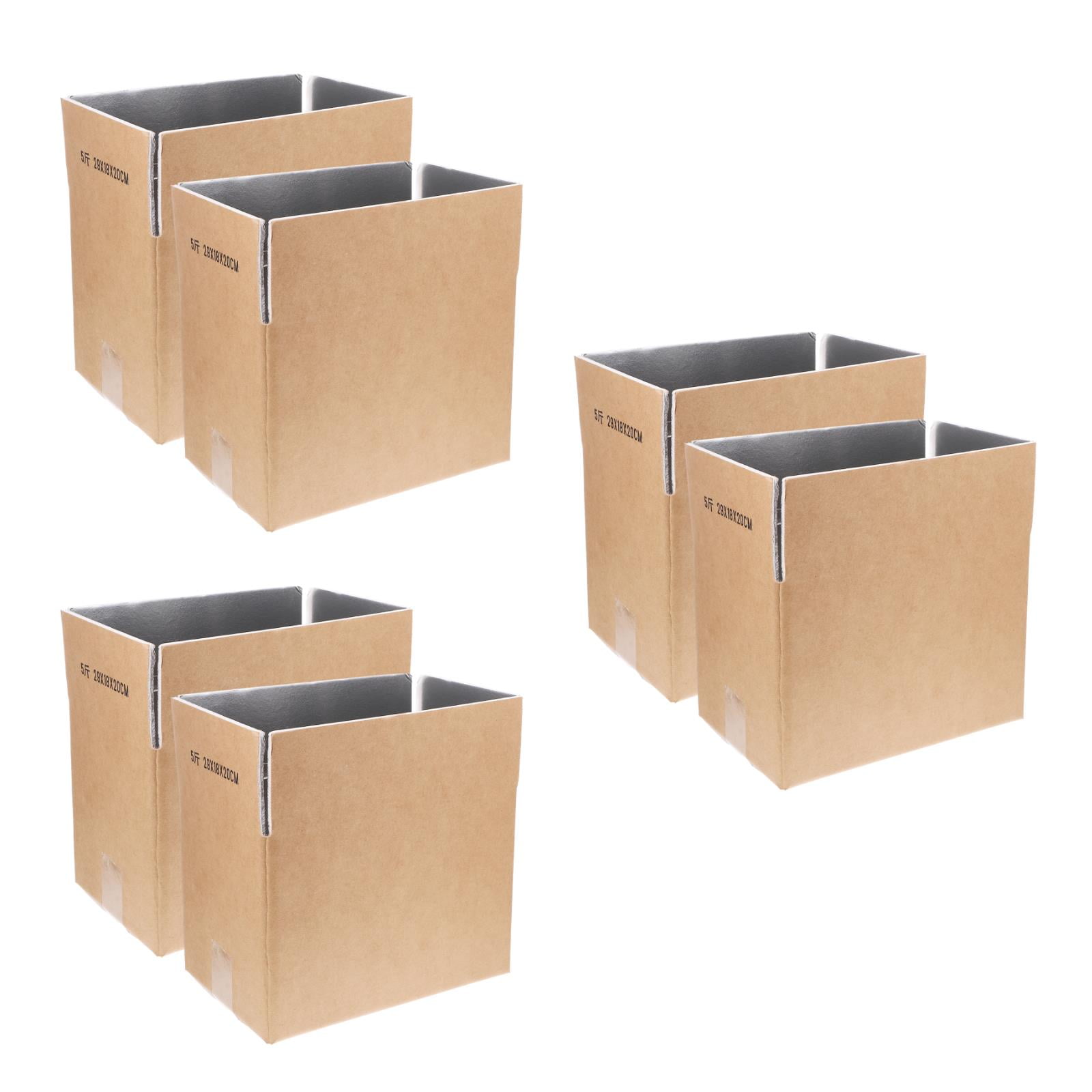 6 pcs Insulated Shipping Box Thermal Cooler Box Cold Shipping Boxes ...