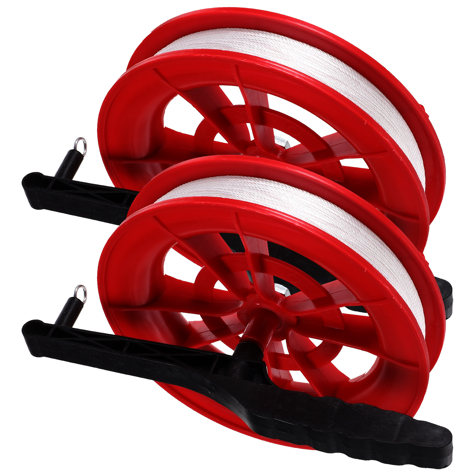 6 pcs Kite Reel Kite String With Reel Rope Winder Handle For Kids ...
