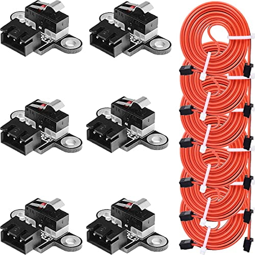 6 pcs Mechanical Limit Switch Module Vertical Type Endstop Switch Limit ...