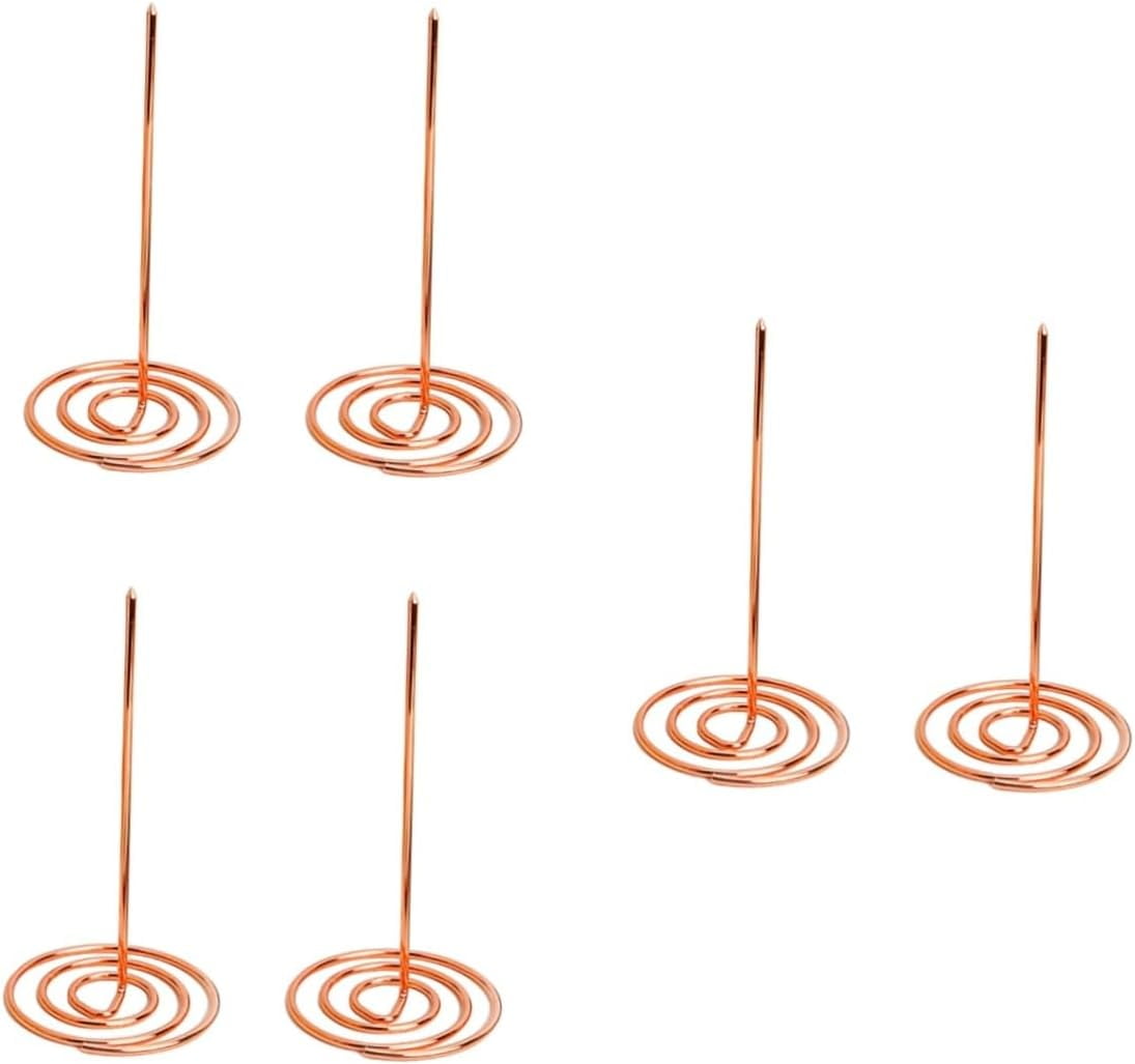6 pcs Memo Invoice Supplies Spikes Fork Receipt Holder Notes Storage ...
