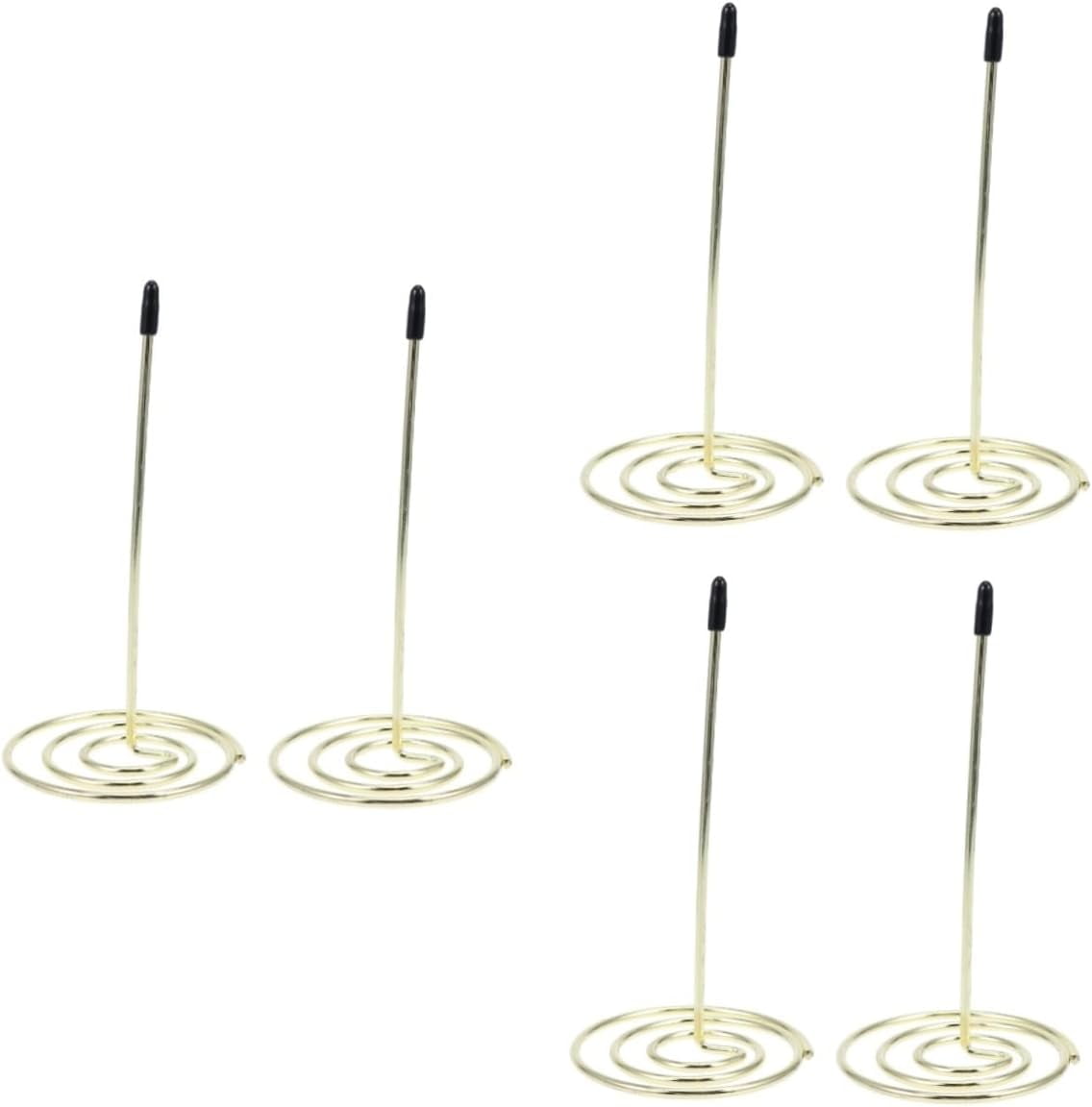 6 pcs Metal Restaurant Register Invoice Rod Summons Document Golden ...